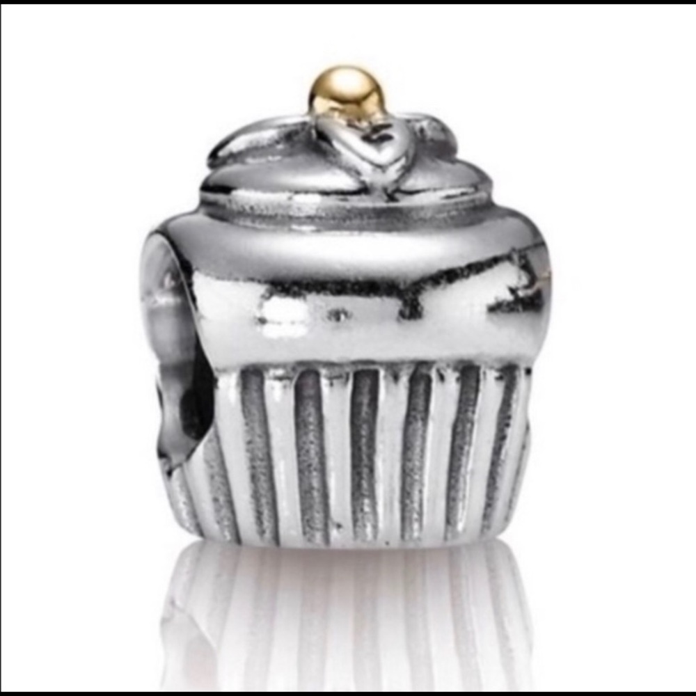 Pandora Cupcake Charm - Gem